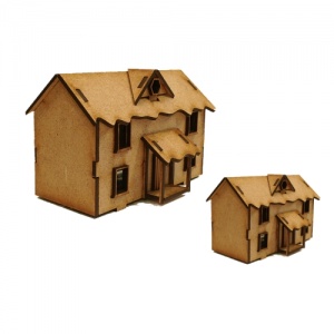 Winter Cottage - MDF House Kit